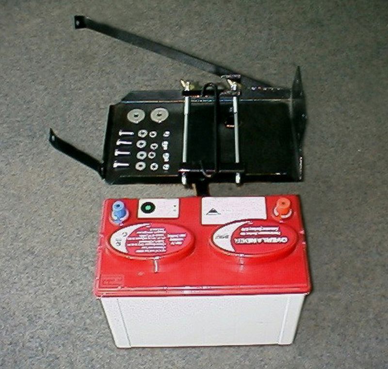 Dual Battery Cradle with fitting kit – 4WD Systems