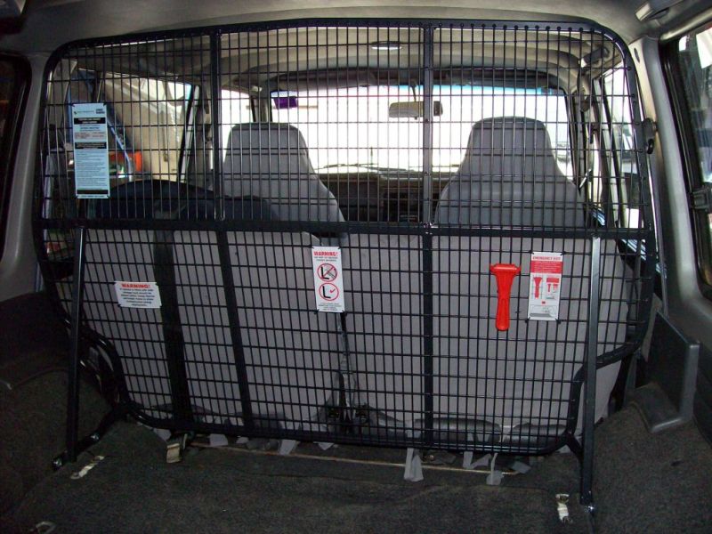 Cargo Barrier Full Size Frame & FULL Mesh – 4WD Systems