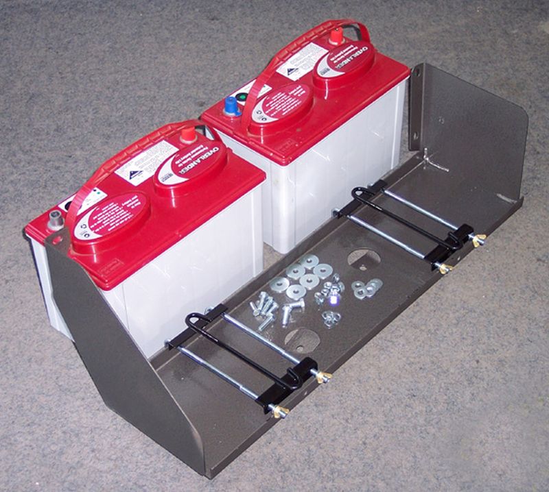 Dual Battery Cradle with fitting kit – 4WD Systems