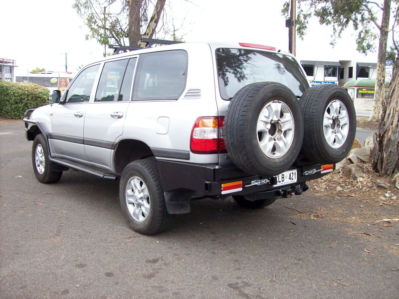 Replacement Bumper Spare Wheel Carrier Twin – 4WD Systems